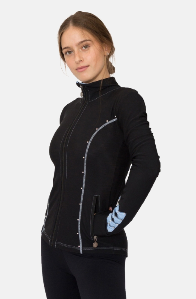 Kevin jacket with bow insert | GI & GI Ice Fashion Web Shop
